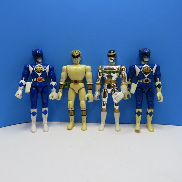 Bandai | Toys | Vtg 93 95 Mighty Morphin Power Rangers Lot Of 4 ...